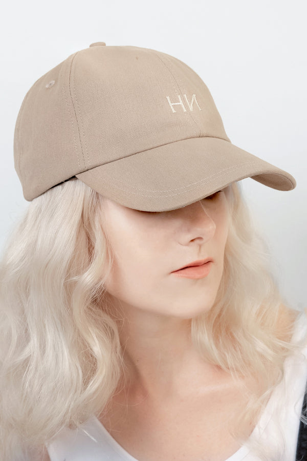 PETER PAN PULL STRING BASEBALL CAP HAT米色彼得潘拉繩調節棒球帽 - HNLAB – HN LAB