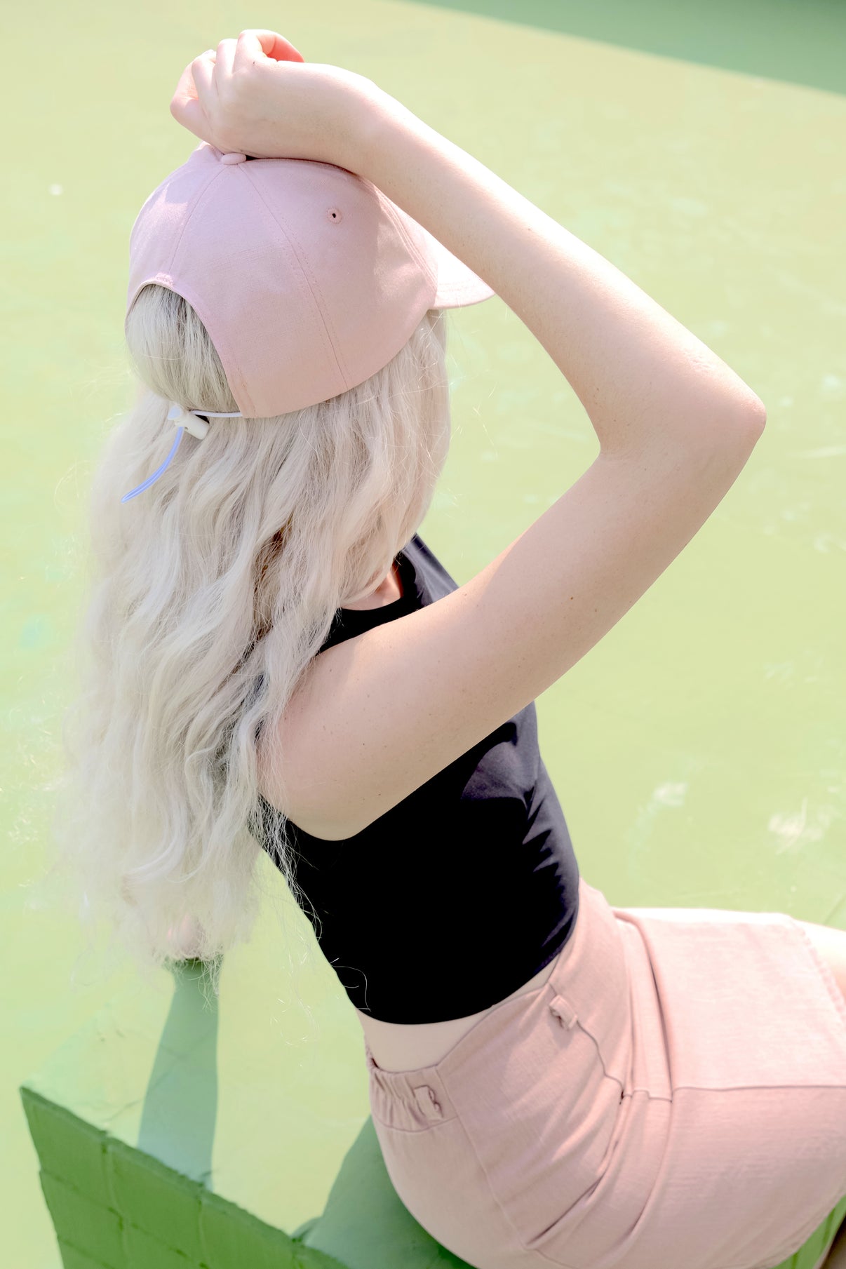 Peter Pan Pull String Baseball Cap粉色彼得潘拉繩調節棒球帽 - HN LAB