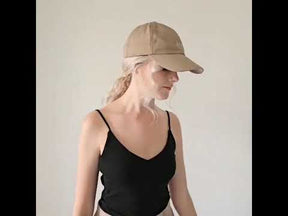 Peter Pan Pull String Baseball Cap粉色彼得潘拉繩調節棒球帽 - HN LAB